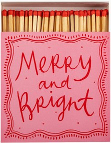 Designové zápalky Merry and Bright