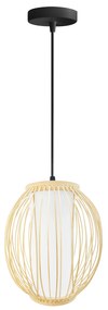 Toolight Toolight, stropní svítidlo 1xE27 APP1634-1CP, přírodní hnědá, OSW-03616