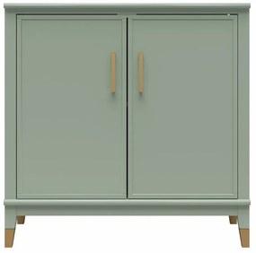 Zelená skříňka 86x85x41 cm Westerleigh – Støraa