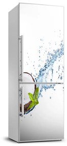Wallmuralia Nálepka na ledničku do domu fototapeta Kokos 60x180 cm