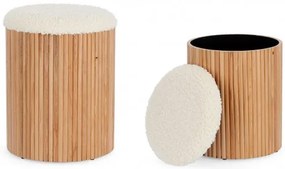 BIZZOTTO Set 2 pufů NEDA s úložným prostorem 0721635