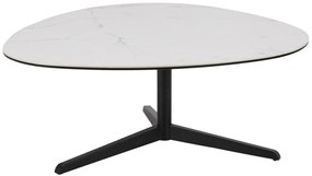 Intesi Konferenční stolek Barnsley L bílý mramor / černý