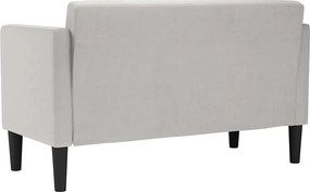 vidaXL Loveseat Sofa 111 cm textil [4100561] Barva: Modrá