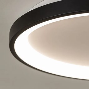 Brilagi -LED Stmív. stropní svítidlo FALCON SLIM LED/42W/230V pr. 50 cm černá+DO
