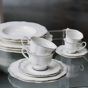 Bílé hluboké talíře v sadě 2 ks ø 23,5 cm Odette – S|P Collection