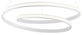 Redo 01-1890 - LED Stm lustr na lanku TORSION LED/35W/230V pr. 75 cm bílá