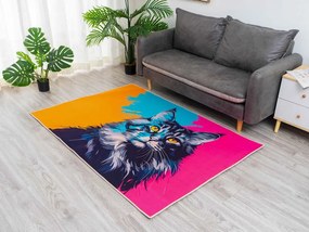 TZ Designový koberec „Kočka“ Rozměr: 100x150 cm