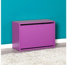 Adore Furniture | Botník 42x60 cm fialová | AD0116