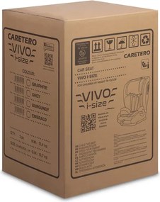 CARETERO autosedačka VIVO I-SIZE GRAPHITE (76-150)