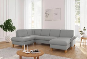 XXXLutz SEDACÍ SOUPRAVA, textil, světle šedá Sit & More - Sedací soupravy - 00014401611L