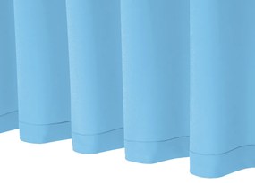 Biante Dekorační závěs Rongo RG-065 Světle modrý 140x240 cm