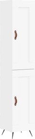 Skříň highboard bílá 34,5 x 34 x 180 cm kompozitní dřevo 3200425