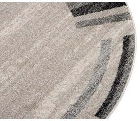 Chemex Kulatý koberec Ostrava - moderna 1 - béžový Rozměr koberce: 130x130 cm