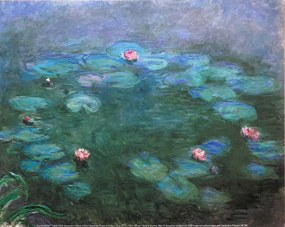 Postershop Obrazová reprodukce : Claude Monet - Water Lilies - 24x30cm