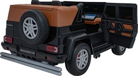 Elektrické autíčko Mercedes Benz MAYBACH G650 STRONG černé