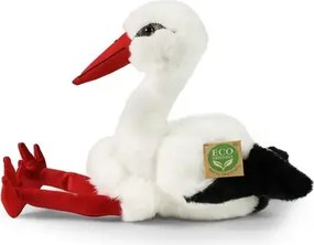 RAPPA Plyšový čáp 32 cm / ECO-FRIENDLY / od 0 měsíců