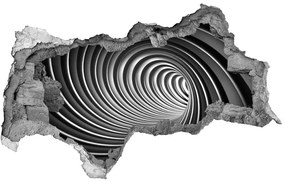 Wallmuralia Samolepící díra zeď 3D Abstrakce vír 95x73 cm