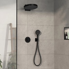 Hansgrohe ShowerSelect Comfort S, termostat pod omítku pro 2 spotřebiče, černá matná, HAN-15554670