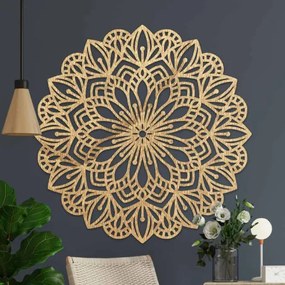 Dřevěná mandala na zeď - Elegantní dekorace | SENTOP PR0252