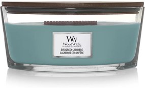 WoodWick – svíčka Evergreen Cashmere (Jehličí a kašmír), 453 g
