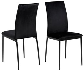 Demina jídelní židle černá