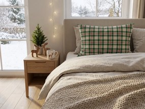 Bavlněný povlak na polštář WINTER PLAID 50x70 cm, barevný