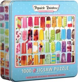 EUROGRAPHICS Puzzle Nanuková duha v plechové krabičce / 1000 dílků / 6