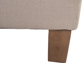Taburet Pharao, světlý antik – krémová