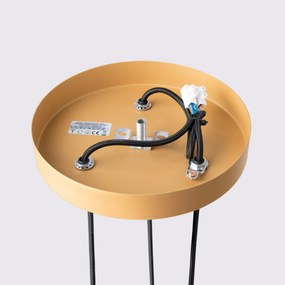 Sollux Lighting Závěsné svítidlo KARBON 3P zlaté