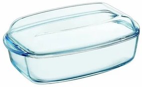 Pyrex Skleněná zapékací mísa s víkem, 4,5 l