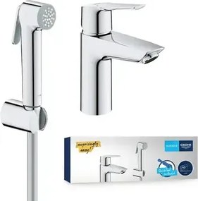 Grohe QuickFix Start - Umyvadlová baterie s bidetovou sprškou chrom