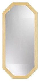 Amirro Merkur Zrcadlo 39 x 80 cm v rámu - vroubkovaná lišta, přírodní 210-353