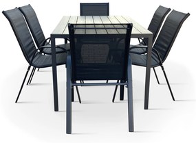 Nábytek Texim Zahradní jídelní set VIKING L + 6x židle RAMADA