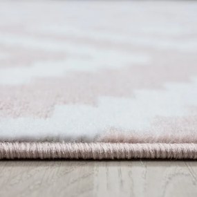 Ayyildiz, Kusový koberec Plus 8005 pink, 80x300, růžová, obývací pokoj