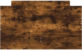 Rám postele se zásuvkami kouřový dub 100 x 200 cm 3207368