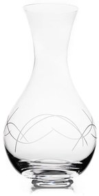 Crystalex - Bohemia Crystal Karafa na víno nebo vodu Waves 1.250 ml, 1 ks