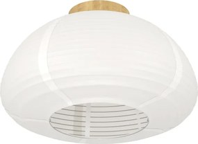 Eglo 44063 - Stropní svítidlo SUMMERHILL 1xE27/40W/230V pr. 40 cm bílá/béžová
