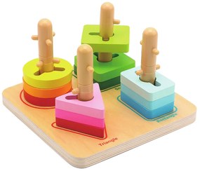 2Kids Toys Nasazování geometrické tvary