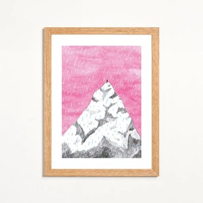 Pavla Baštanová | Turista Rám: Bílý, Velikost: 30 x 20 cm