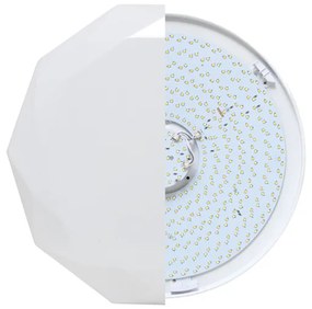 Ecolite LED stropnínástěnné svítidlo 25W Diamant WZSD-25WLED