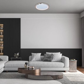 Rabalux Zlaté stropní LED svítidlo Mathiola 560mm 40W 71291