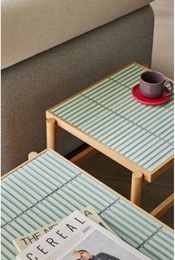 Konferenční stolek v přírodní barvě 66x60 cm Tile – Hübsch