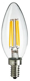 Eko-Light Dekorační LED žárovka E14 teplá 2700k 5w 600 lm svíčka