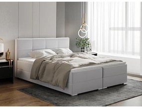 Kontinentální postel dvoulůžko BOXSPRING ARDEN + topper v ceně | 140x200 | VÝBĚR TKANIN