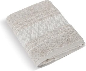 Bellatex Froté ručník a osuška Mozaika Béžová 70x140 cm