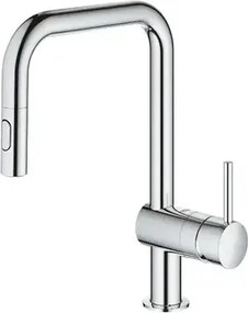 Grohe Minta - Dřezová baterie s výsuvnou sprškou chrom