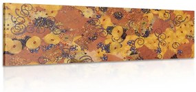 Obraz abstrakce inspirovaná G. Klimtem Varianta: 135x45