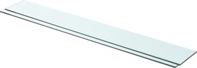 Policové desky 2 ks sklo čiré 90 x 12 cm 3051577