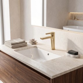 Rea, Umyvadlová baterie PREMIUM REA Maxim Brush Gold Low, REA-B8938