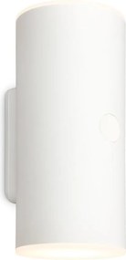 BRI 3786016 Lima LED venkovní nástěnné svítidlo, nabíjecí, 3 krokový dotykový stmívač, časovač, bílé - BRILONER